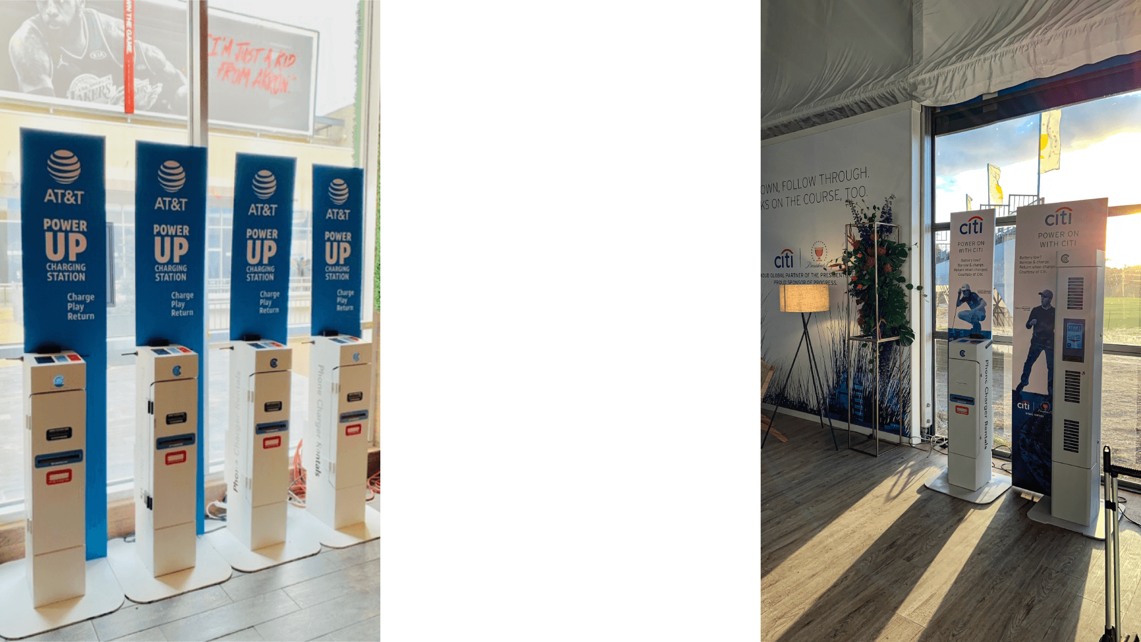 Event phone charging solution